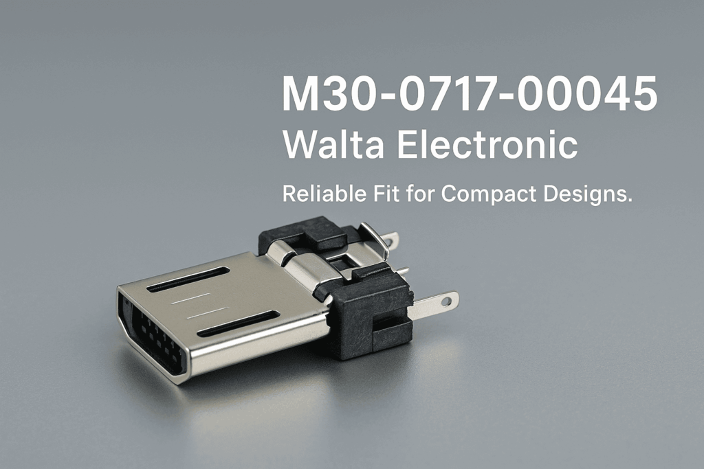 Micro USB Connector for Compact Designs | Walta Electronic