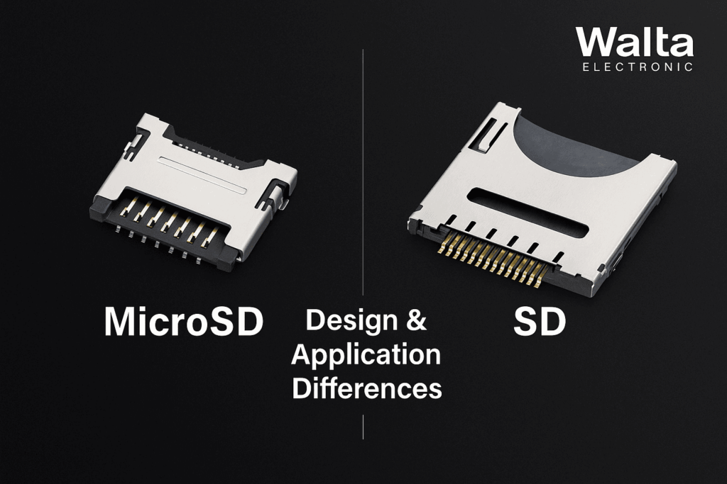 MicroSD vs SD connector: Design Choices | Walta Electronic